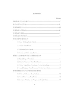 Pelaksanaan Kegiatan Pelatihan Kerja dan Pengamatan Pada Ruang Lingkup Organisasi Di Dinas ...